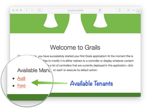 single database multi tenancy discriminator column grails guides