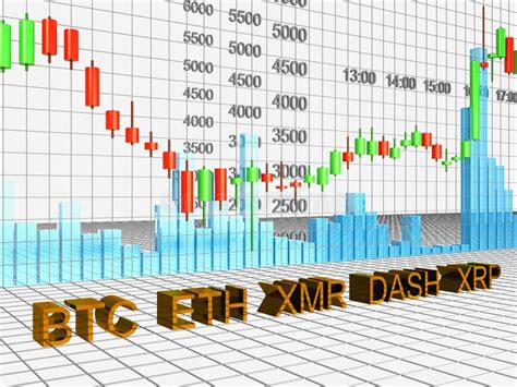 Graph Of Crypto Currency Stock Vector Illustration Of Cryptocurrency