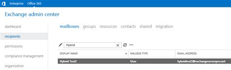 Testing A New Exchange Hybrid Configuration With Office Practical