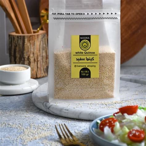 خرید و قیمت کینوا سفید خارجی 1000گرمی اعلا نورا فود از غرفه نورا فود