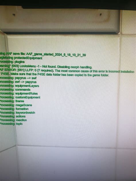 After Not Fully Working Cause Of Looksmenu Fallout 4 Technical Support Loverslab