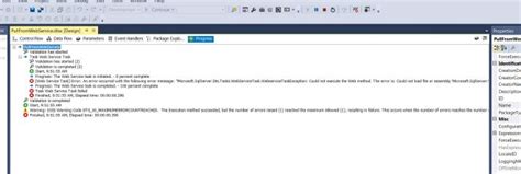 Ssis Error Running Webservice Jim Salaseks Sql Server Blog