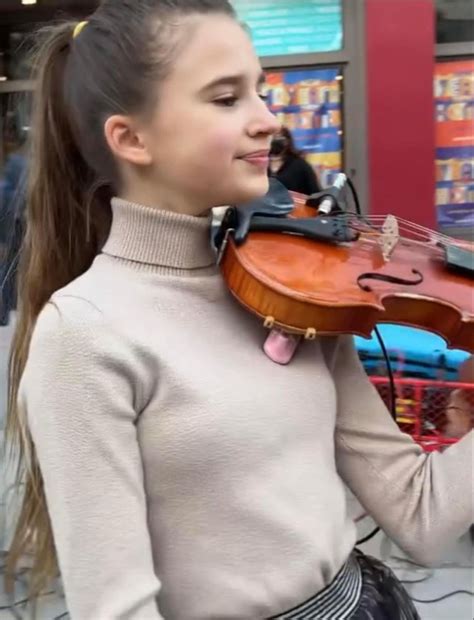 Karolina Protsenko Preppy Violin Best Violin Outfit