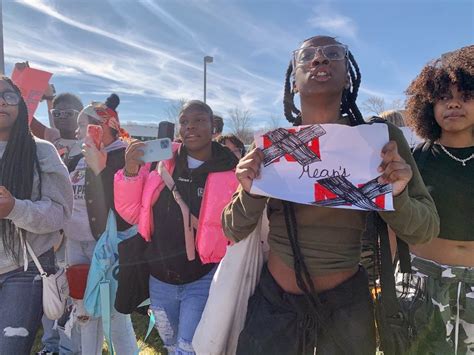 Hundreds At H F March Against Schools Response To Sex Assault Claim