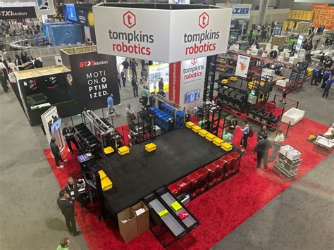 Tompkins Robotics On Linkedin Check Out This Birds Eye View Of Our Sortation Booth At Modex Come