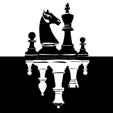Vector Illustration Chess Background Flyer Design For Chess Tournament