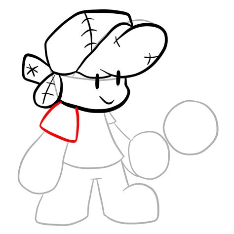 Boyfriend FNF Sketch