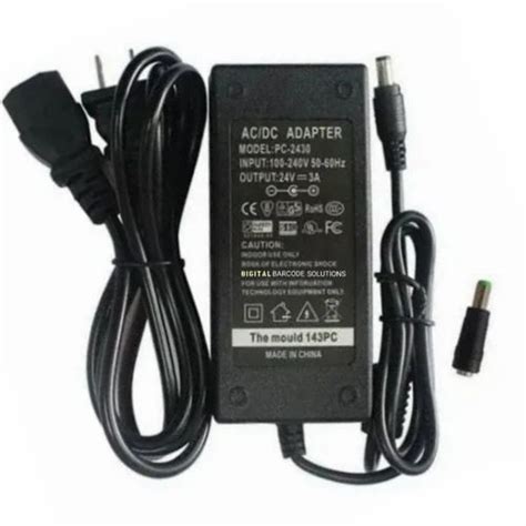 tsc barcode printer adapter 2 5 amp at ₹ 1800 piece in bahadurgarh