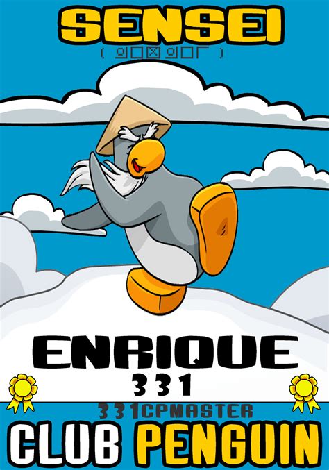 Club Penguin Sensei By Enrique On Deviantart
