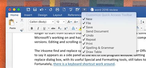 Word For Mac 2016 Review Macworld