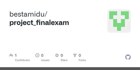 Github Bestamidu Project Finalexam