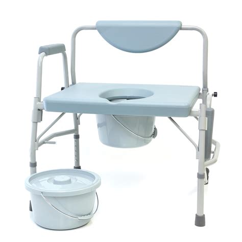 Airemed Bariatric Commode With Drop Arm And Extra Commode
