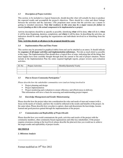 Project Proposal Guidelines In Word And Pdf Formats Page 4 Of 8