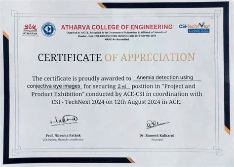 Excited To Share That Our Project Anemia Detection Using Conjunctiva
