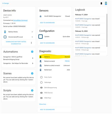 Automatically Add Battery Entities To Dashboard Frontend Home
