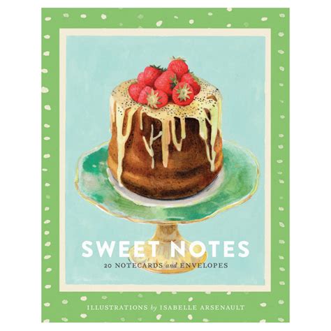 Sweet Notes 20 Notecards And Envelopes Chronicle Books Outer Layer