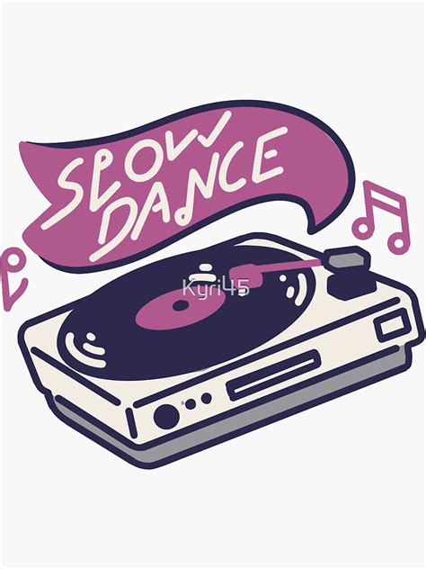 Demisexual Memes Slow Dance Sticker For Sale By Kyri45 Redbubble