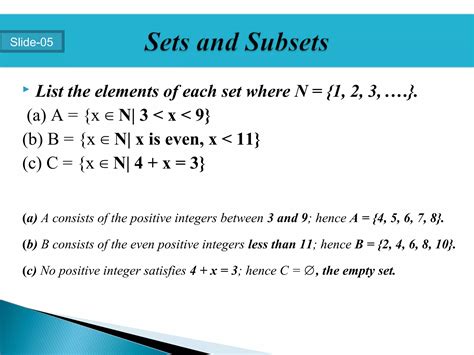 Presentation About Set Theorem PPT