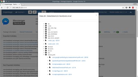 Inspeckage Android Package Inspector Dynamic Analysis With Api Hooks Start Unexported