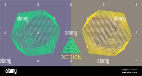 Crystal Consisting Of Small Particles Object With Dots Molecular Grid