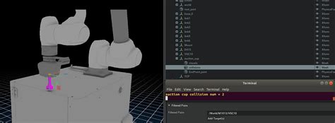 Self Collision Detection Of A Manipulator Using Overlapmesh In Isaac