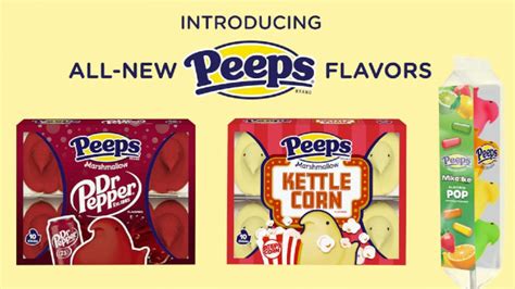 Ktic 840 Am 98 3 Fm 98 7 Fm Peeps Unveils Three New Marshmallow Treats For Easter Including