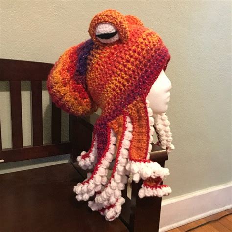 Updated Crochet Octopus Hat Aka Twisted Kraken Pattern Pls Read