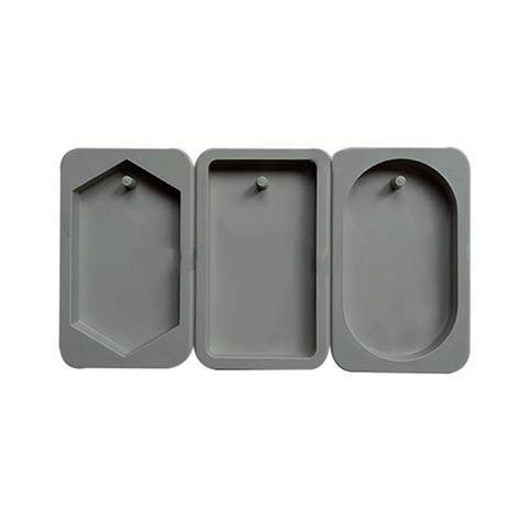 Diy 수제 아로마 테라피 석고 왁스 시트 실리콘 몰드 사양 육각형 타원형