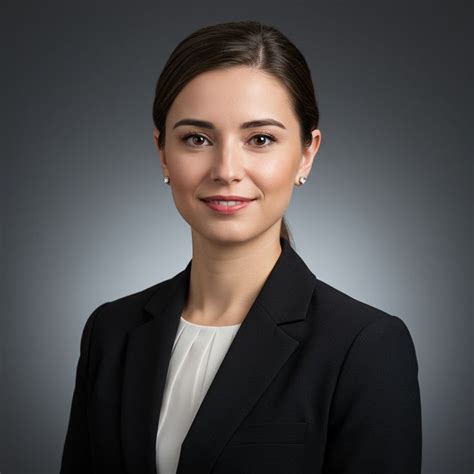 Female Professional Headshot Eastern European In A Traditional Black