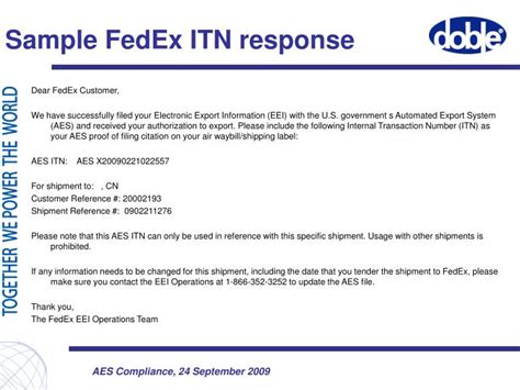 Ppt Aes Compliance At Doble Engineering Company Powerpoint Presentation Id2952722