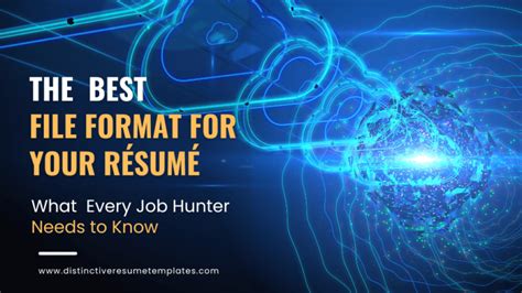 The Best File Format For Your Resume What You Need To Know