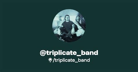 Triplicate Band Listen On Spotify Apple Music Linktree