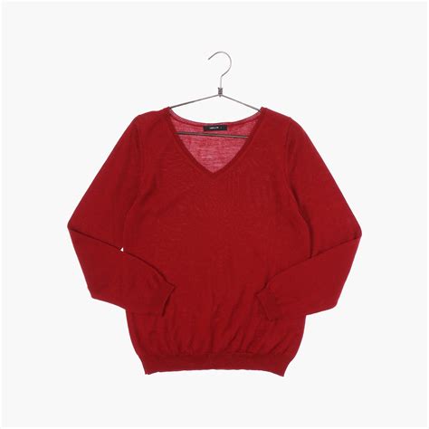 빈티지톡 꼼사 이즘 울 브이넥 베이직 니트스웨터 여자 L 위시버킷