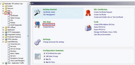 Citrix Netscaler Vpx Loadbalancer Csr Instructions Ssl Support Desk