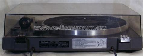 DC Servo Automatic Turntable System SL 200K R Player Technics Brand Radiomuseum Org