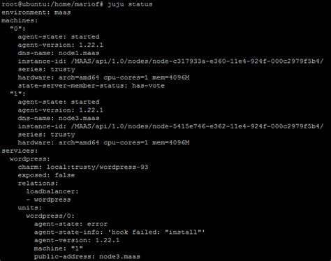 Maas Juju Hook Failed Install Ask Ubuntu
