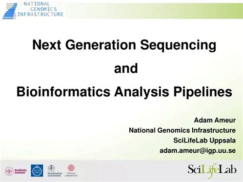 Ppt Next Generation Sequencing And Bioinformatics Analysis Pipelines Powerpoint Presentation