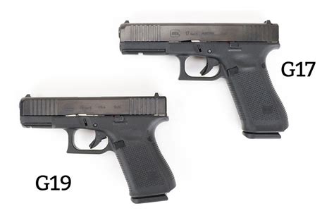 Glock 17 Vs Glock 19 A Comparison