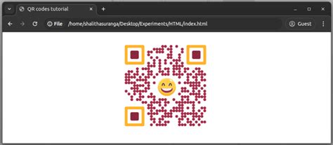 Using Qr Code A Customizable Animate Able Html Element Logrocket Blog