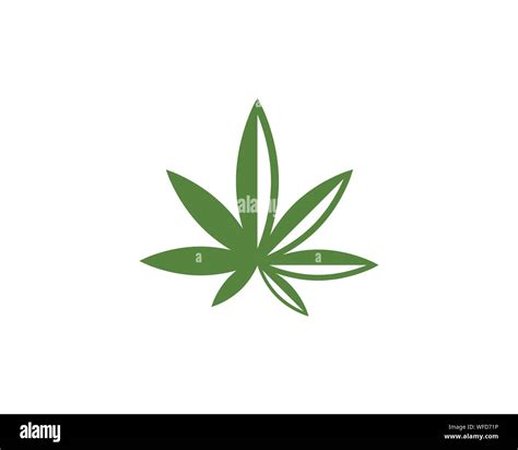 Canabis Leaf Stock Vector Images Alamy