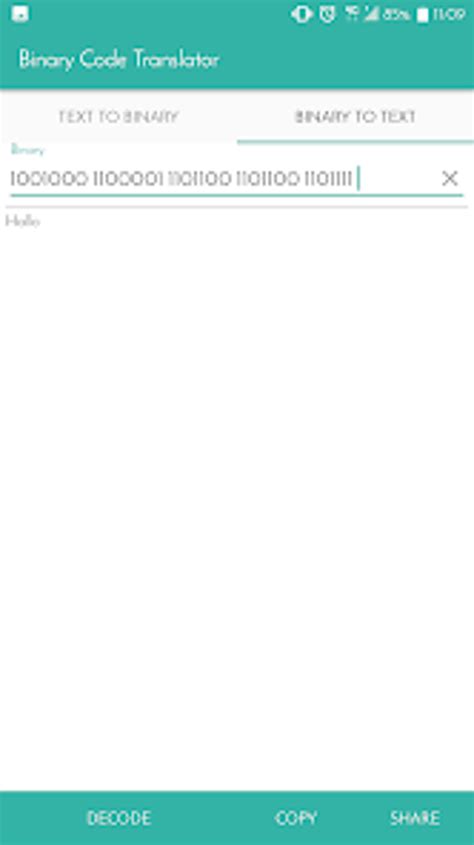 Binary Code Translator For Android Download