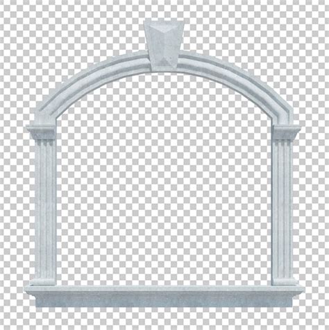 Premium Psd 3d Render Building Structure Isolated