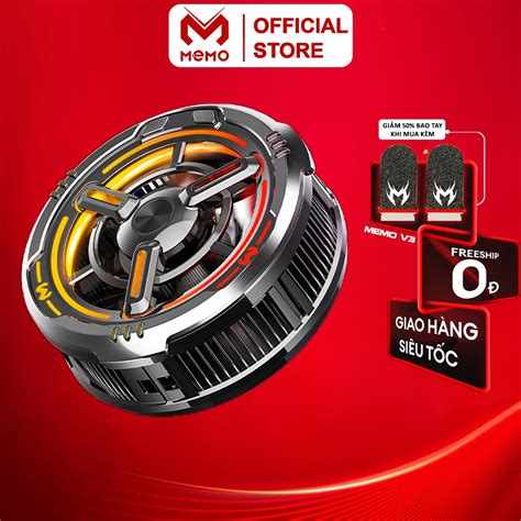 Quạt Tản Nhiệt điện Thoại Ipad Memo Cx09 Nguồn 27w Công Suất Cao Làm Lạnh Sâu Hỗ Trợ Chơi Game