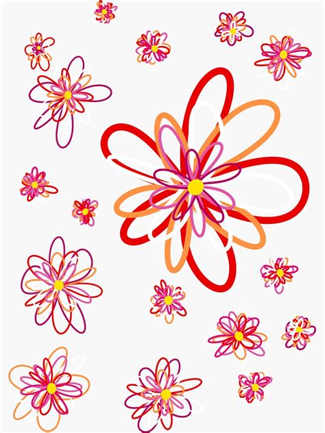 Subtle Lesbian Flag Flowers Sticker By Casey1499 Redbubble