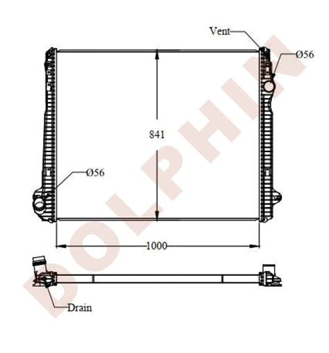 Scania G Series G280 Radiator 2018 Dolphin Catalogue
