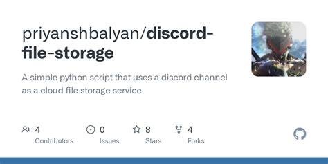 GitHub Priyanshbalyan Discord File Storage A Simple Python Script That Uses A Discord Channel
