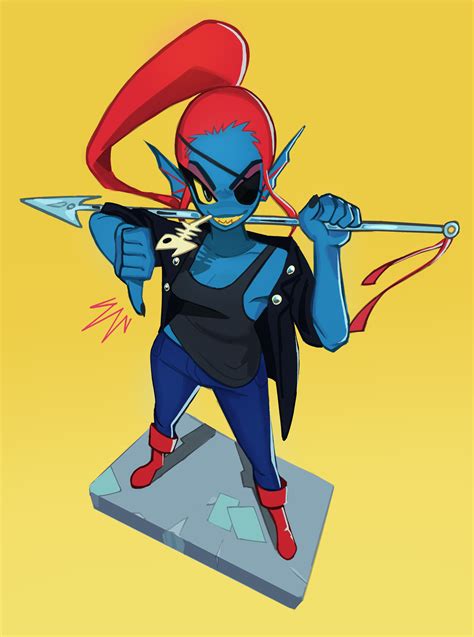 Undyne By Amiokay On Newgrounds