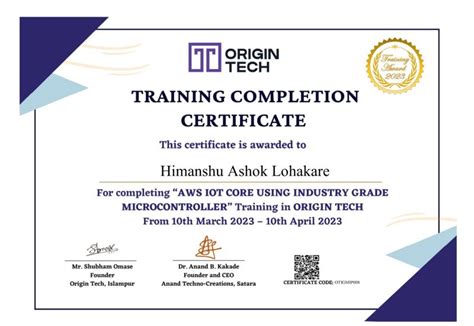 Himanshu Lohakare On Linkedin Training Connections Training