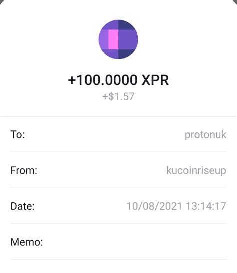How To Transfer Proton XPR To And From KuCoin