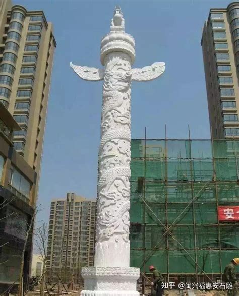 石雕华表 天安门楼前石柱子到底有什么作用 知乎